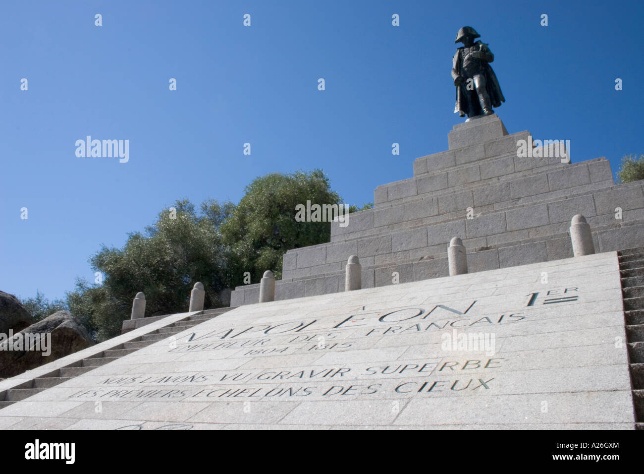 Napoleon memorial ajaccio hi-res stock photography and images - Alamy