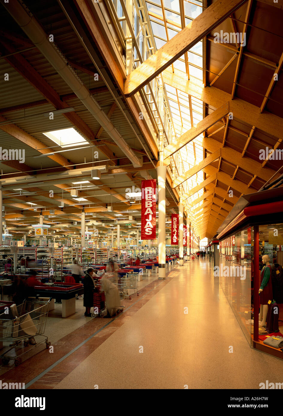 View of a grand shopping mall Stock Photo - Alamy