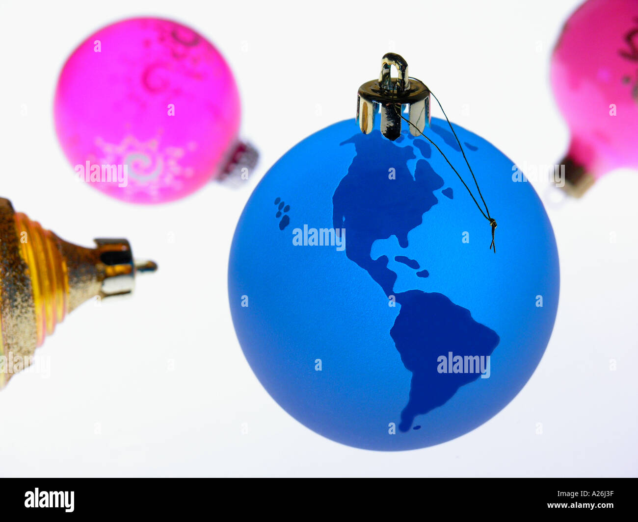 World baubles hi-res stock photography and images - Alamy