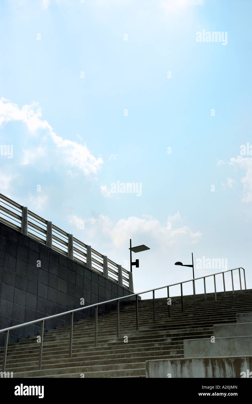 Public access stairs Stock Photo - Alamy