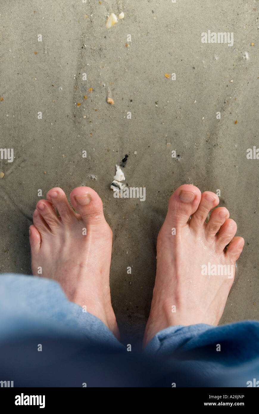 Toes raised hi-res stock photography and images - Alamy