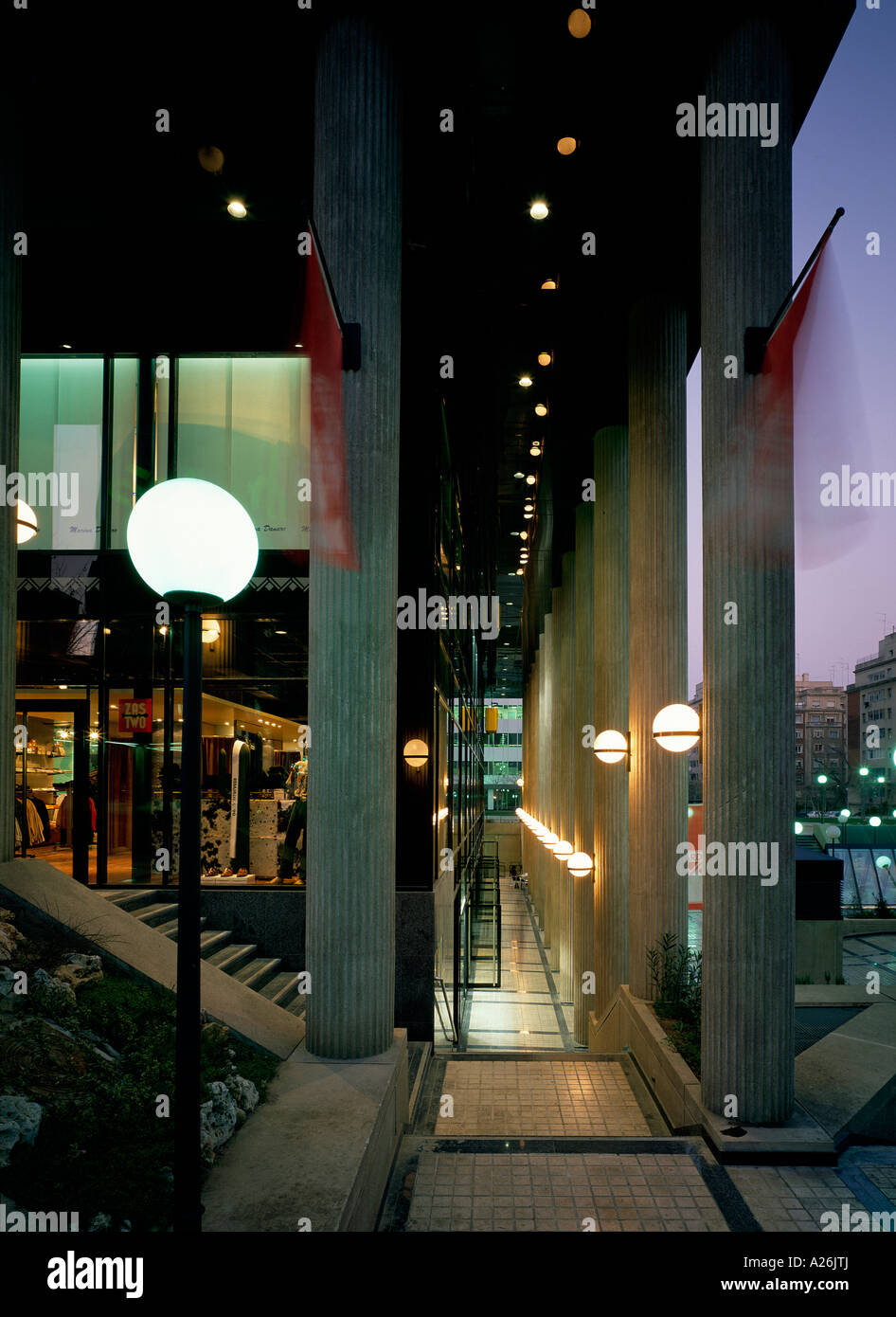 Elegant passageways hi-res stock photography and images - Alamy