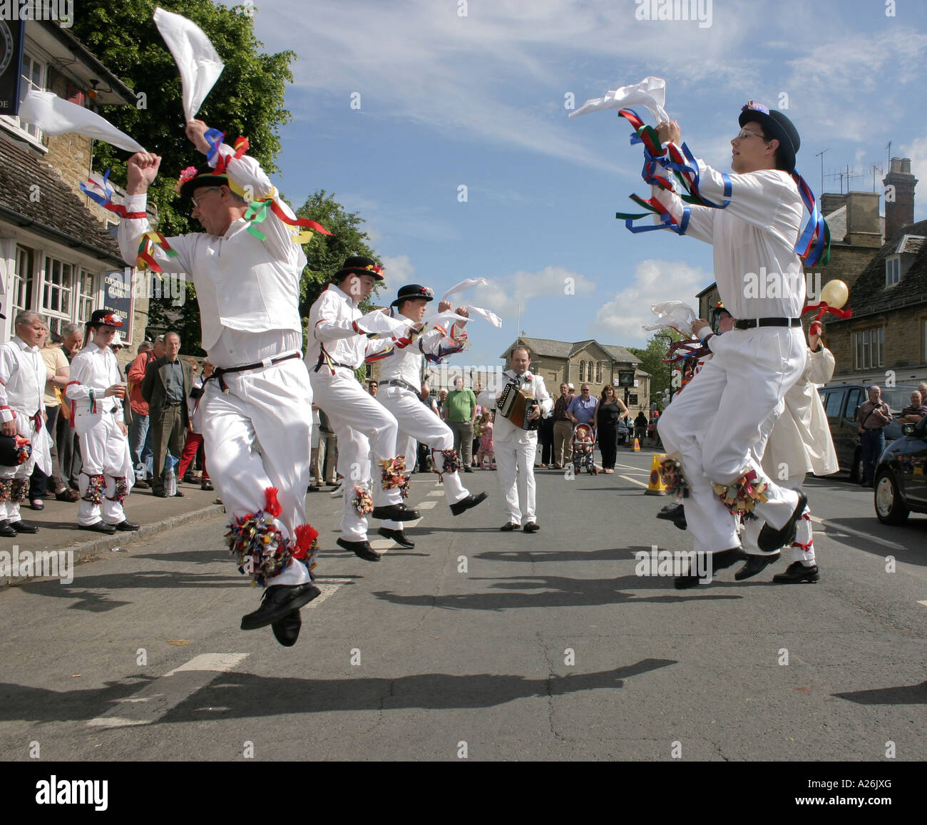 Morris dancers bladder hi-res stock photography and images - Alamy