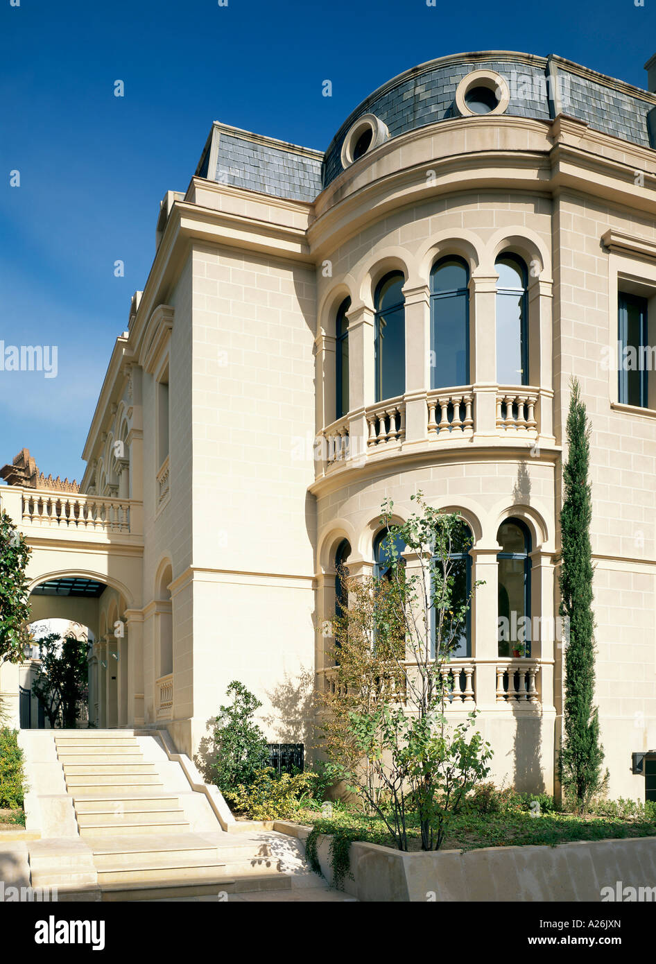 View of an architectural building Stock Photo - Alamy