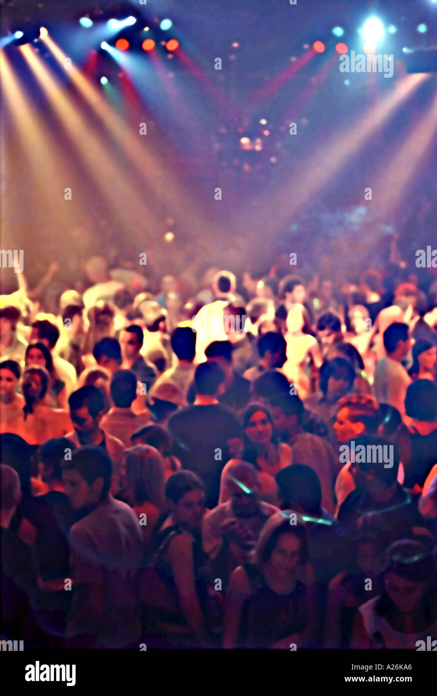 People in a nightclub Stock Photo - Alamy