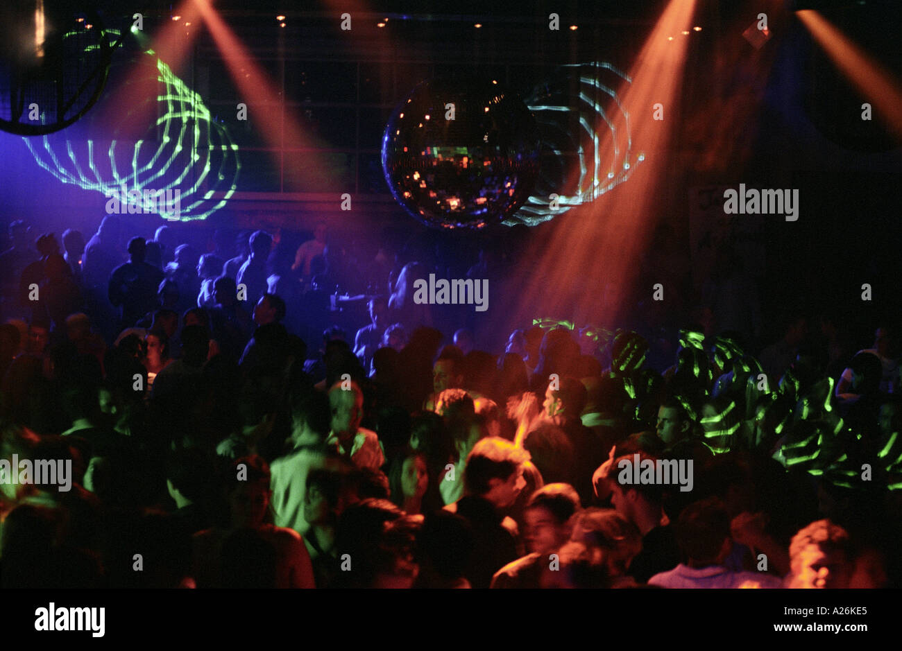 People in a nightclub Stock Photo - Alamy