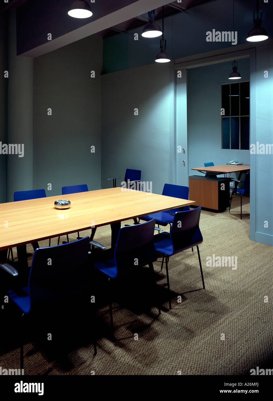 View of an organized conference room Stock Photo - Alamy