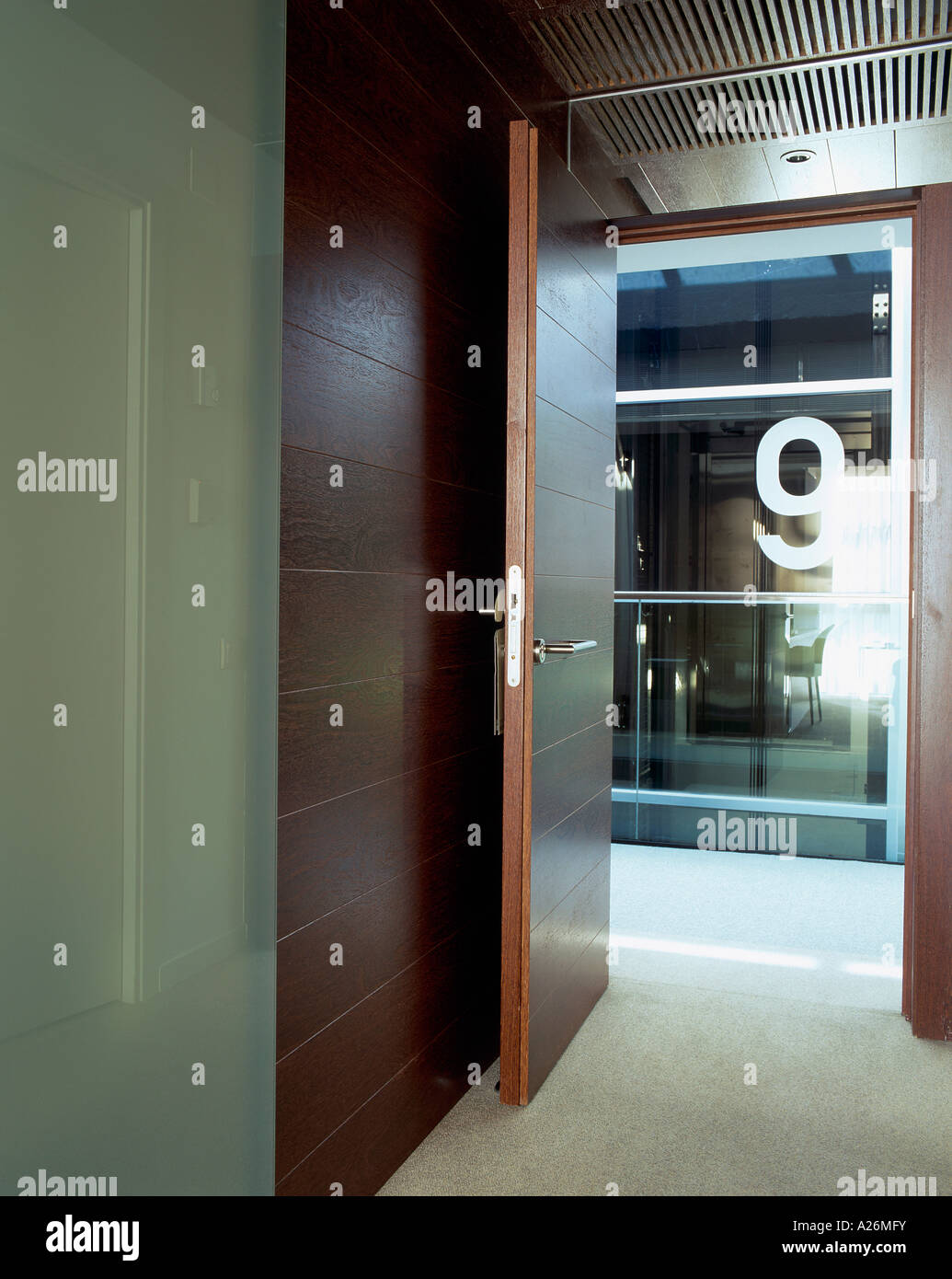 View of an open doorway Stock Photo - Alamy