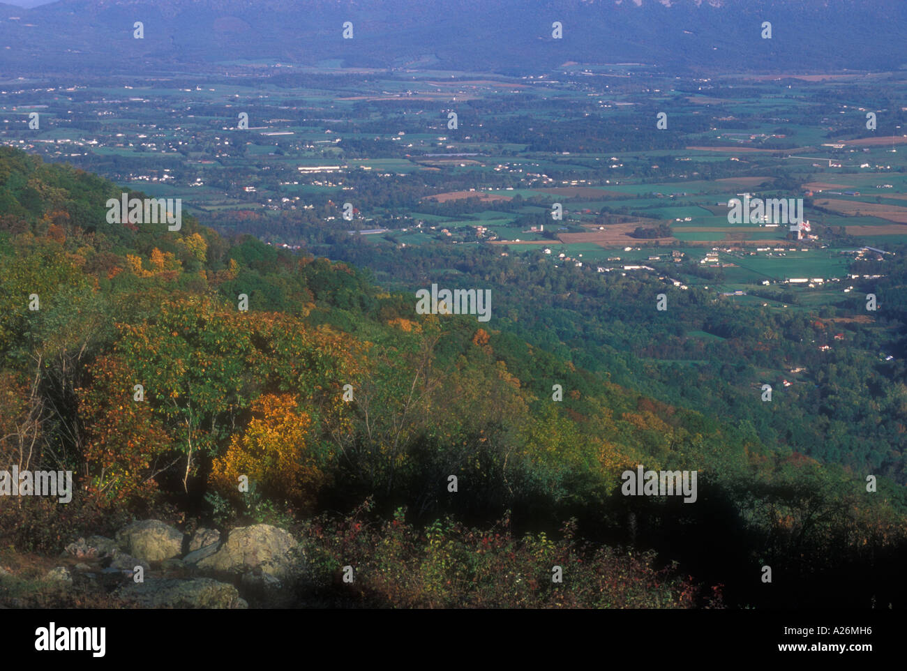 Shenandoah Valley from Skyline Drive Shenandoah National Park , VA ...