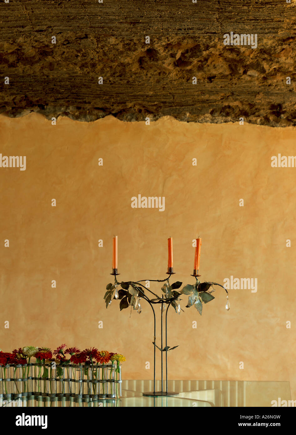 View of an ornate candelabra Stock Photo - Alamy