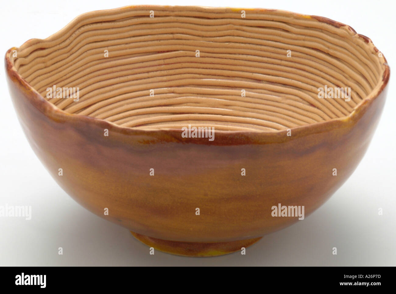 Ceramic hand made studio art coil pot hi-res stock photography and ...