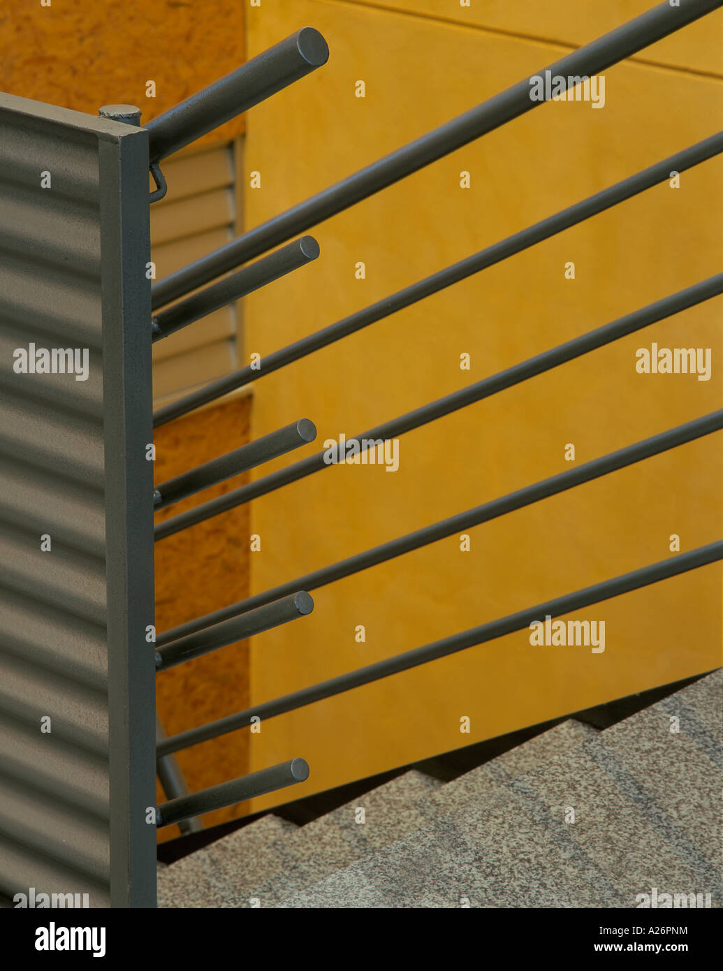 Close up of a railing Stock Photo - Alamy