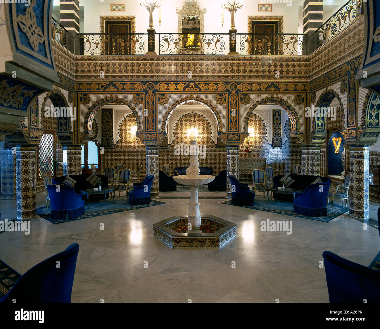 Horizontal view decorated hall hi-res stock photography and images - Alamy