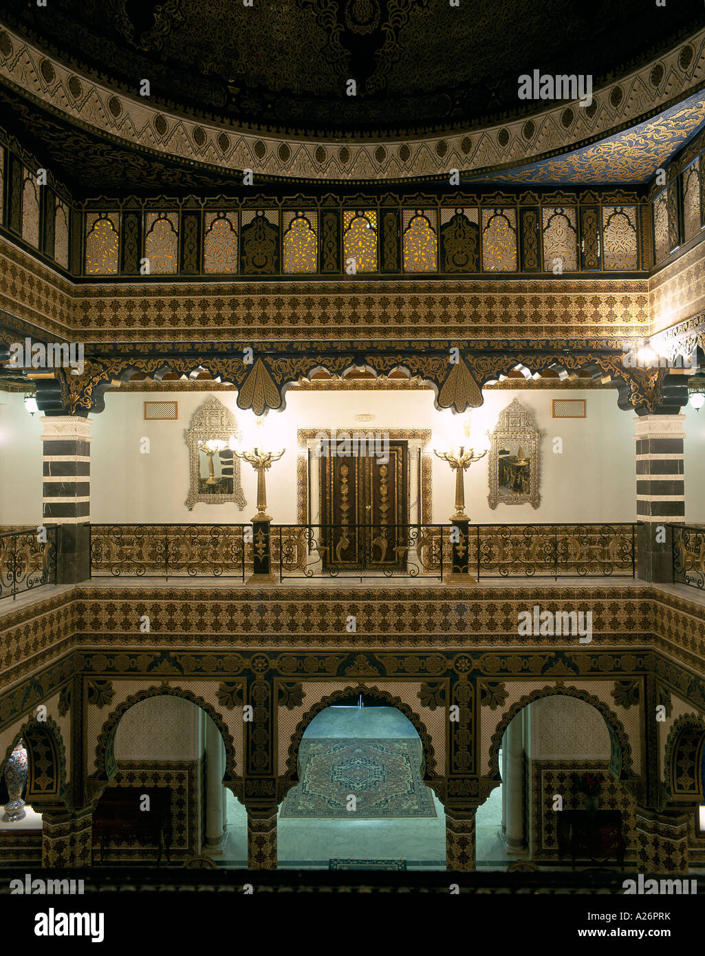 View of the interiors of a monument Stock Photo - Alamy