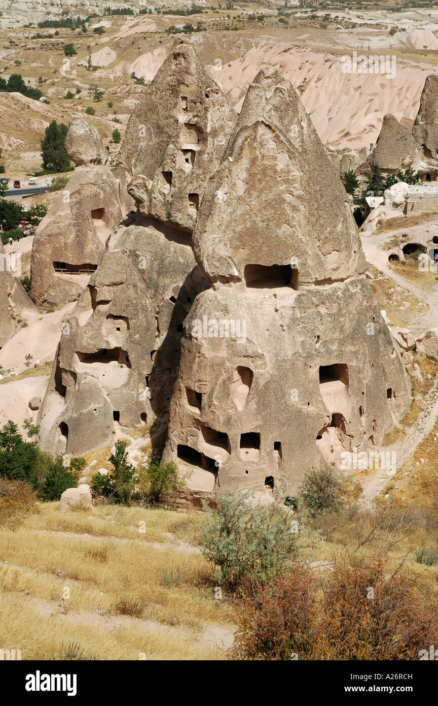 Old troglodytic cave dwellings hi-res stock photography and images - Alamy