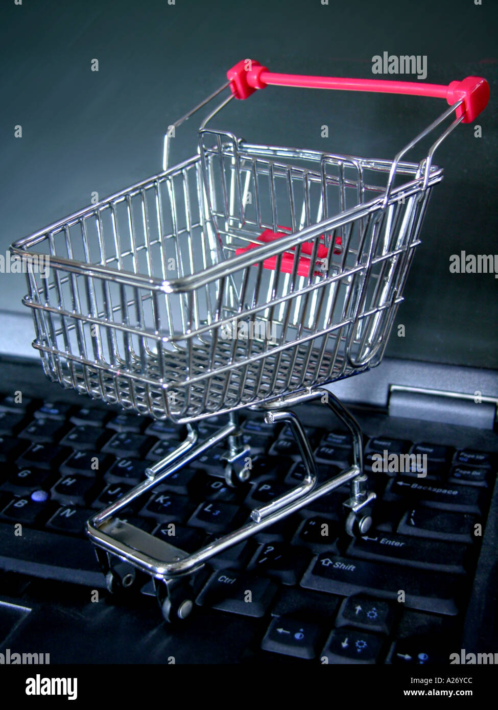 Online Shopping Technology Stock Photo - Alamy