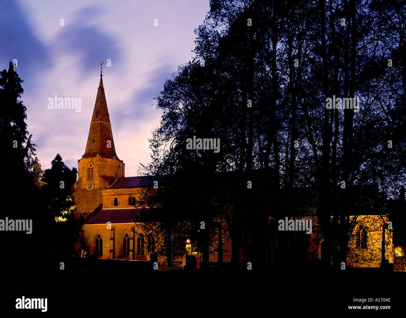 St Nicholas' Church, Kenilworth Stock Photo - Alamy
