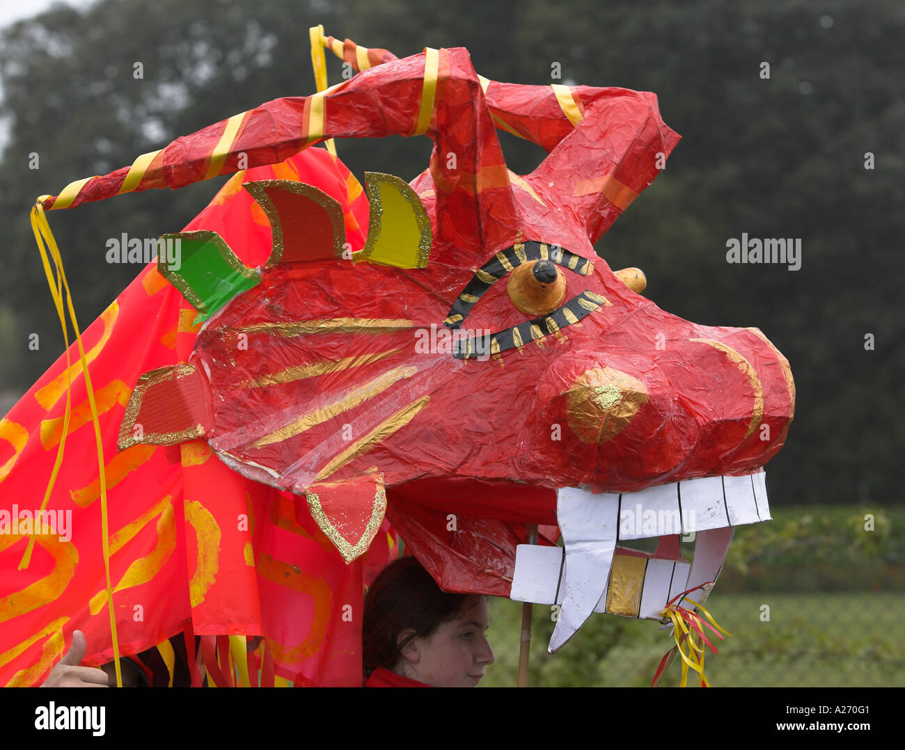 Carnival Dragon, Isle of Wight Stock Photo - Alamy