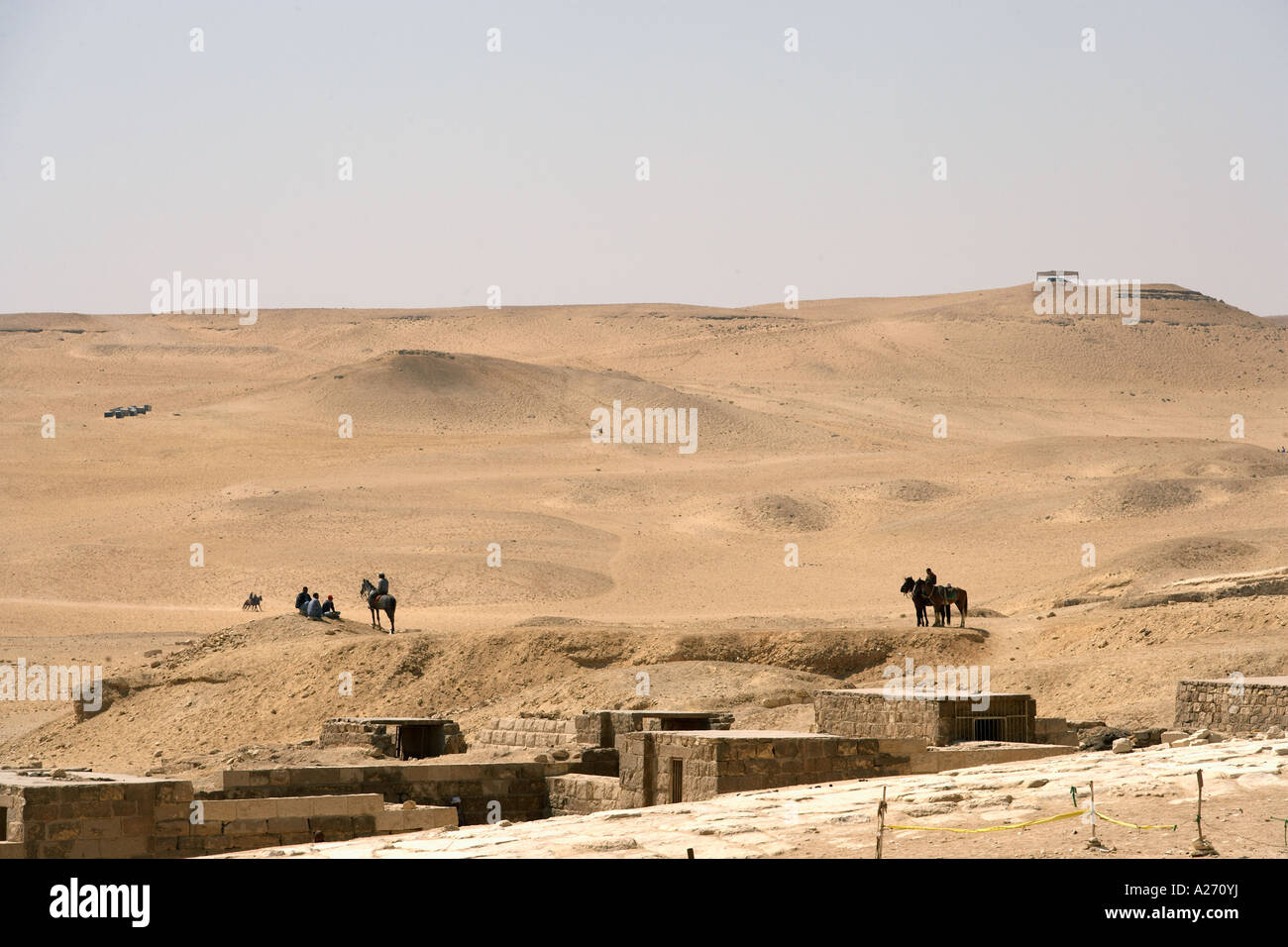 Sahara Desert at Giza Egypt Stock Photo - Alamy