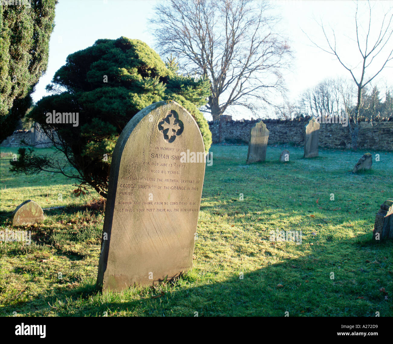 English Country Churchyard at Churt surrey UK england britain europe eu ...