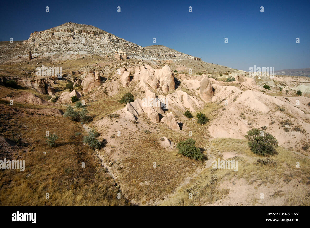 Mountain scenery Cappadocia, Turkey, Asia Stock Photo - Alamy