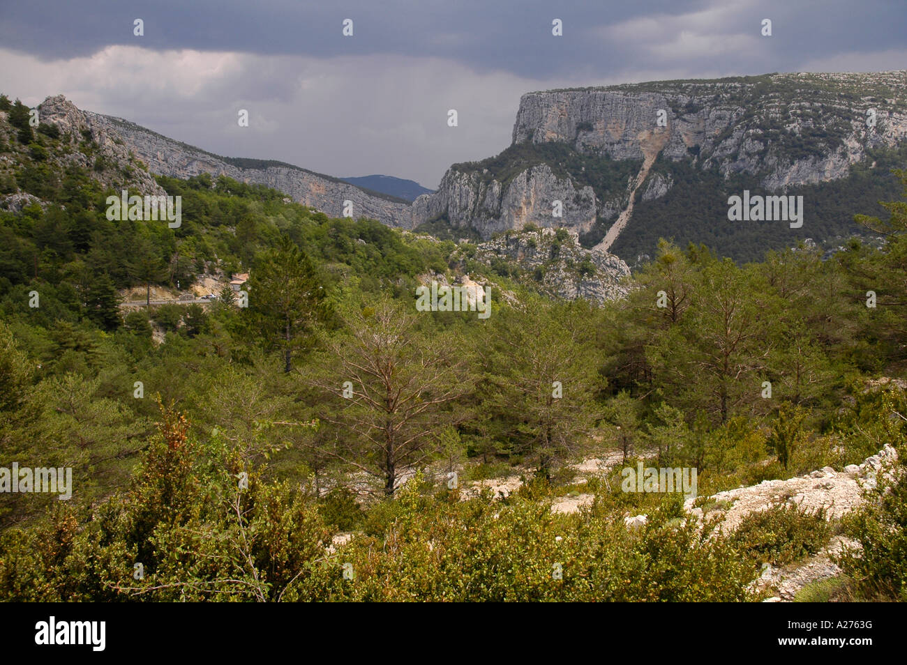 Verdon Canyon, George du Verdon, France, Europe Stock Photo - Alamy
