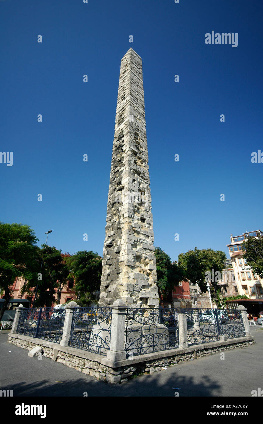 Walled-Obelisk, Sultanahmet Meydani, Hippodrome, Istanbul, Turkey, Asia ...