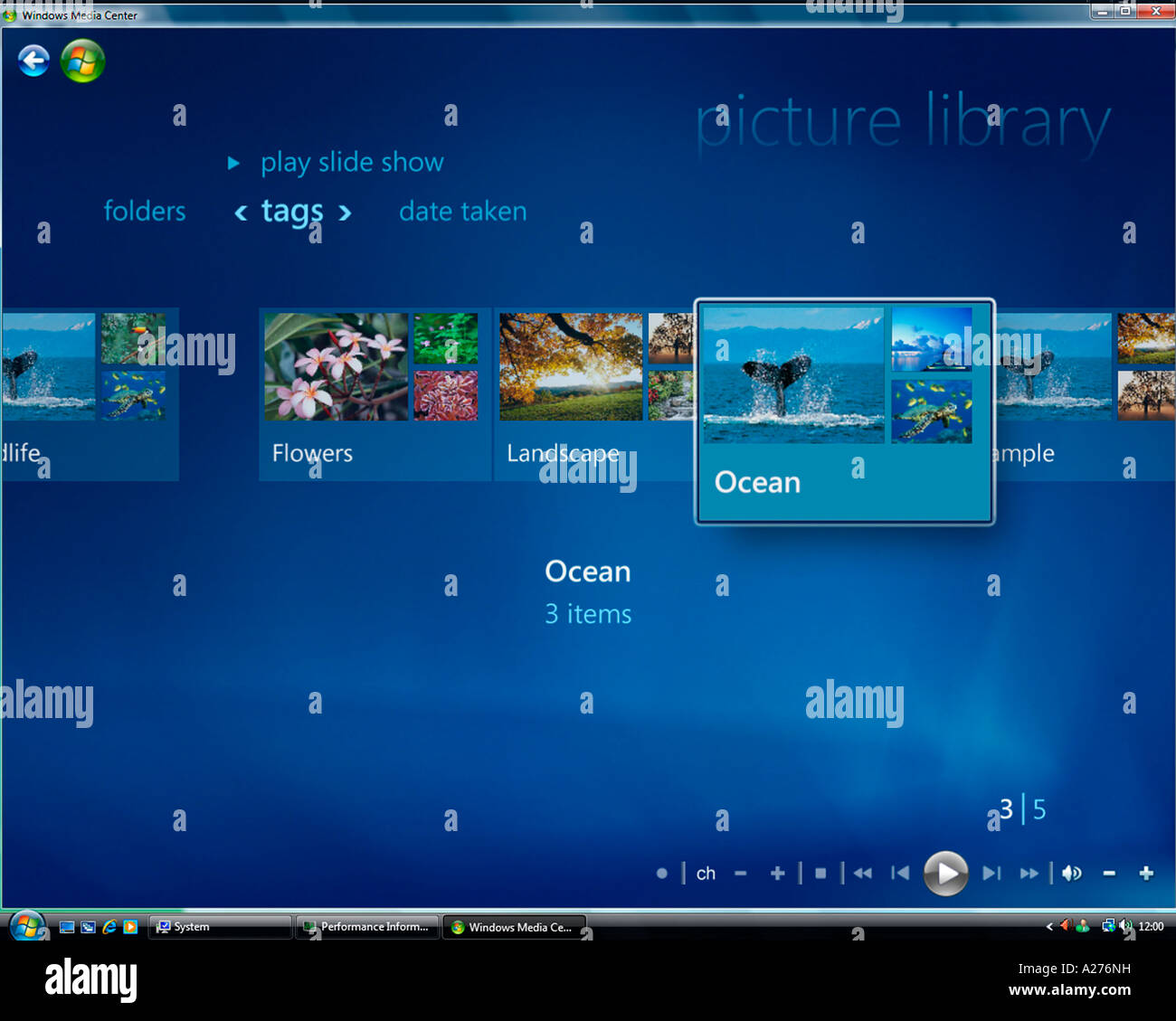 Microsoft Windows 7 Interface