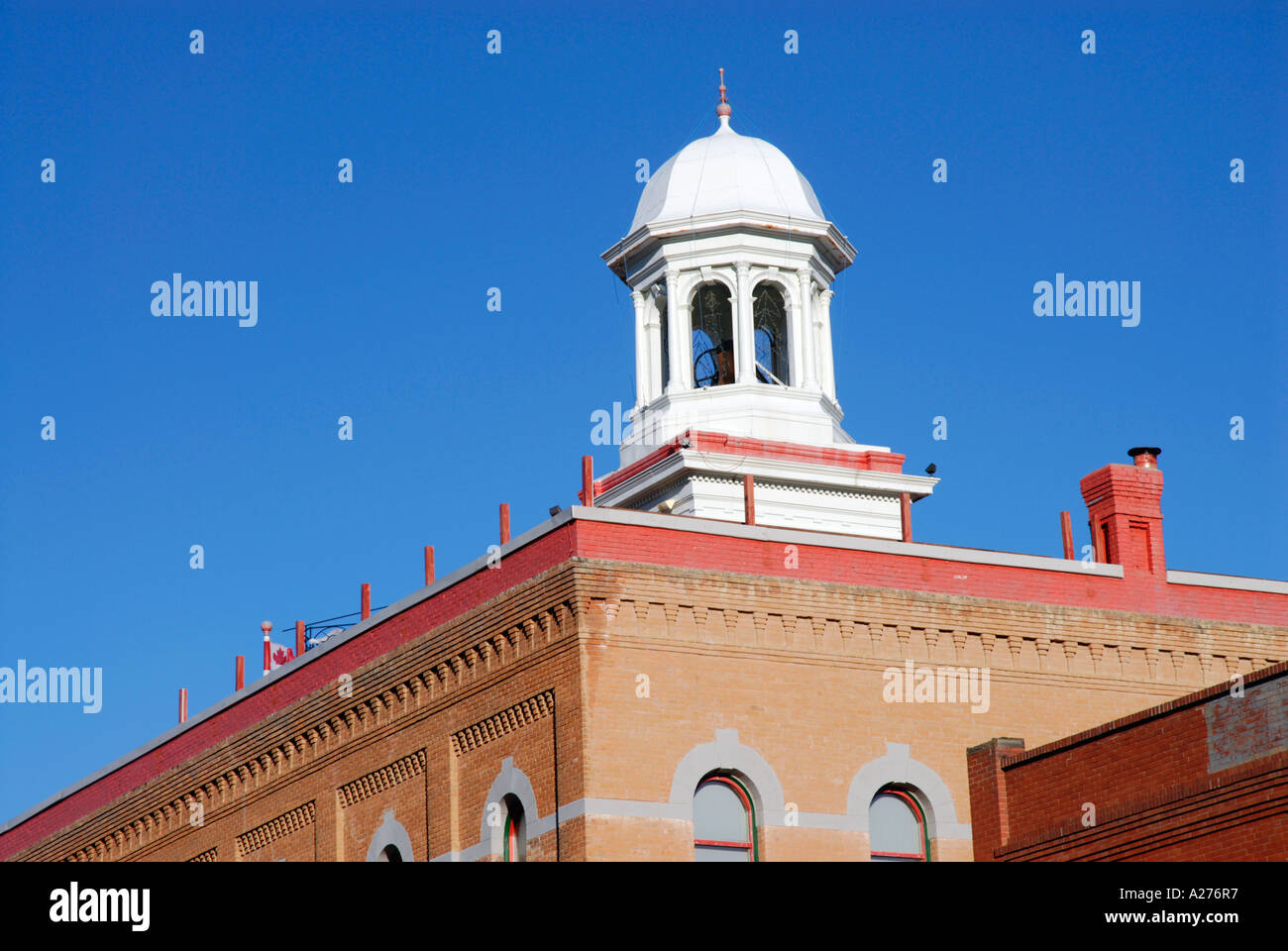 Old historical fire hall in Lethbridge Alberta Canada Stock Photo - Alamy
