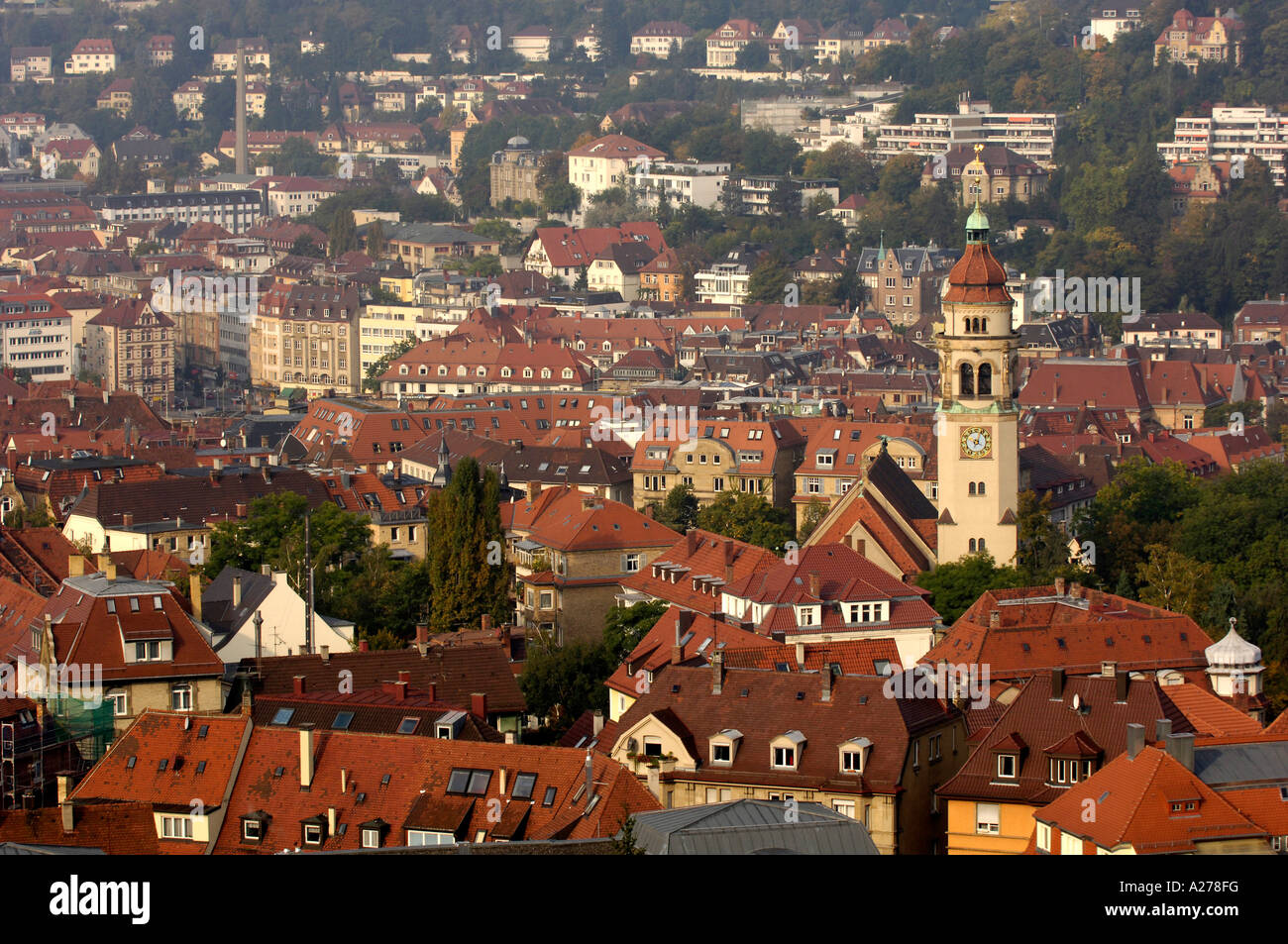 Stuttgart church spire hi-res stock photography and images - Alamy