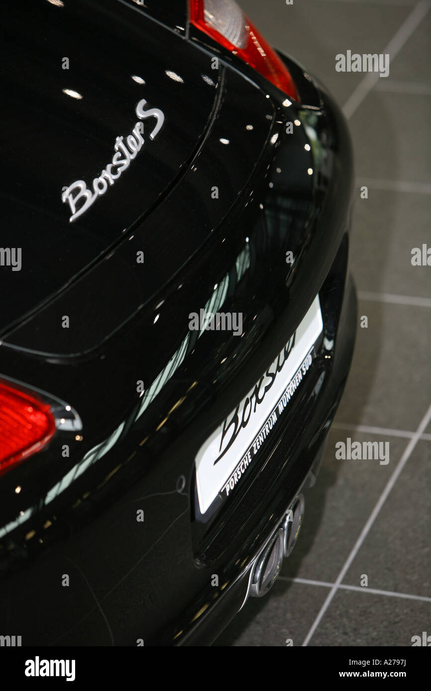 Porsche boxter black hi-res stock photography and images - Alamy