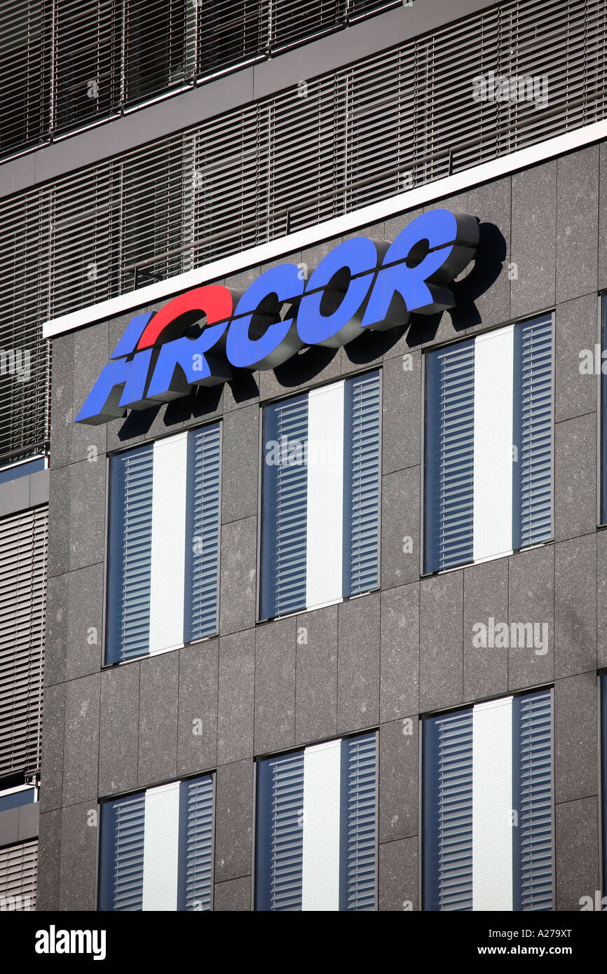 Logo of telecommunication company on an office building Stock Photo - Alamy