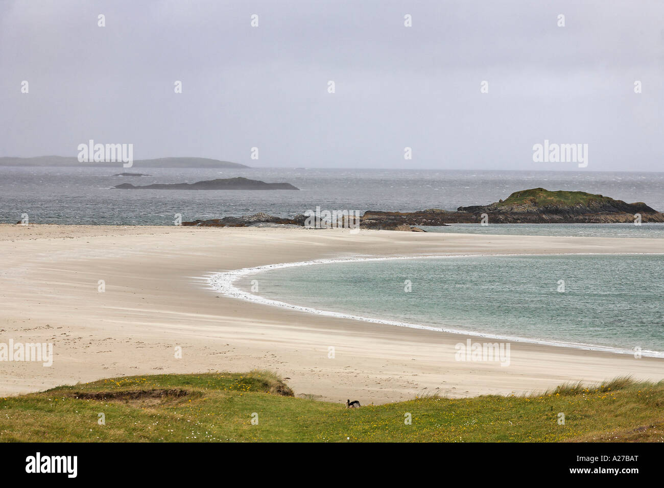 Stormy weather at a beach in Connemara, Galway, Ireland Stock Photo - Alamy