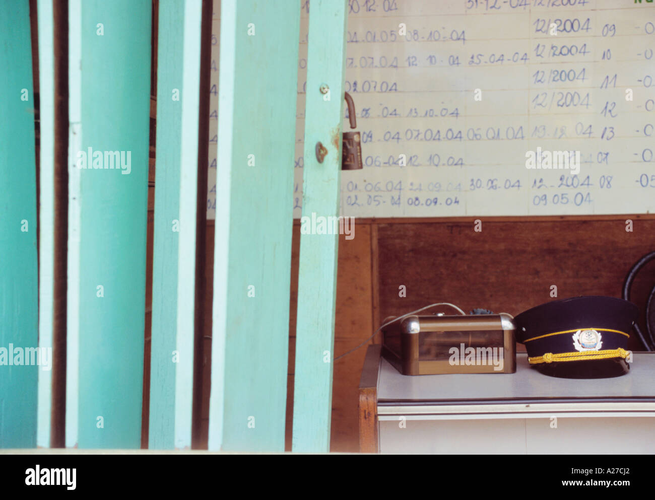 VIETNAM BORDER CONTROL VIETNAM OFFICIALS HAT Stock Photo - Alamy