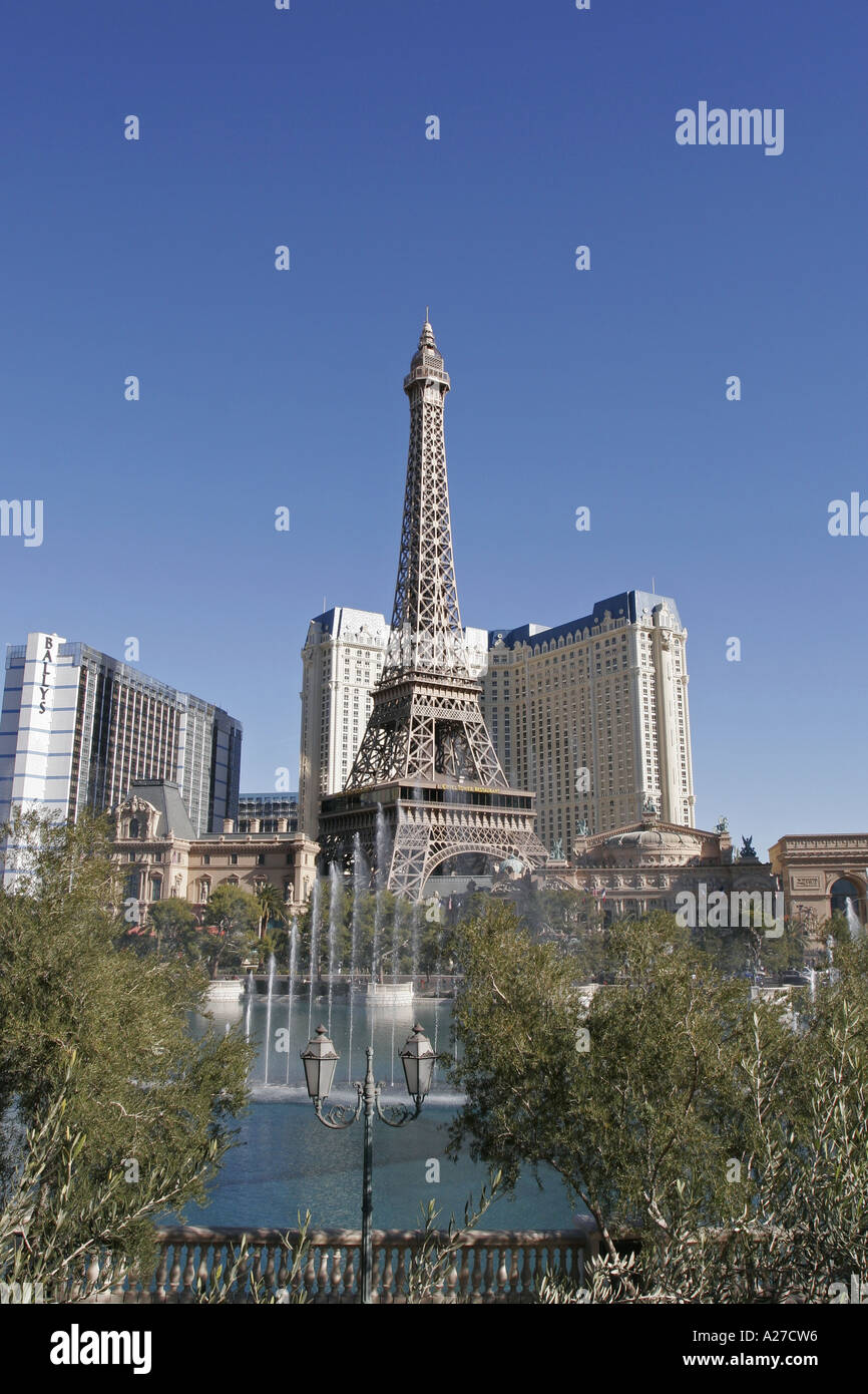 View from Bellagio Las Vegas Nevada USA Stock Photo - Alamy