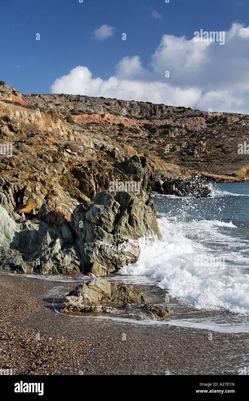 Crete greece itanos beach hi-res stock photography and images - Alamy