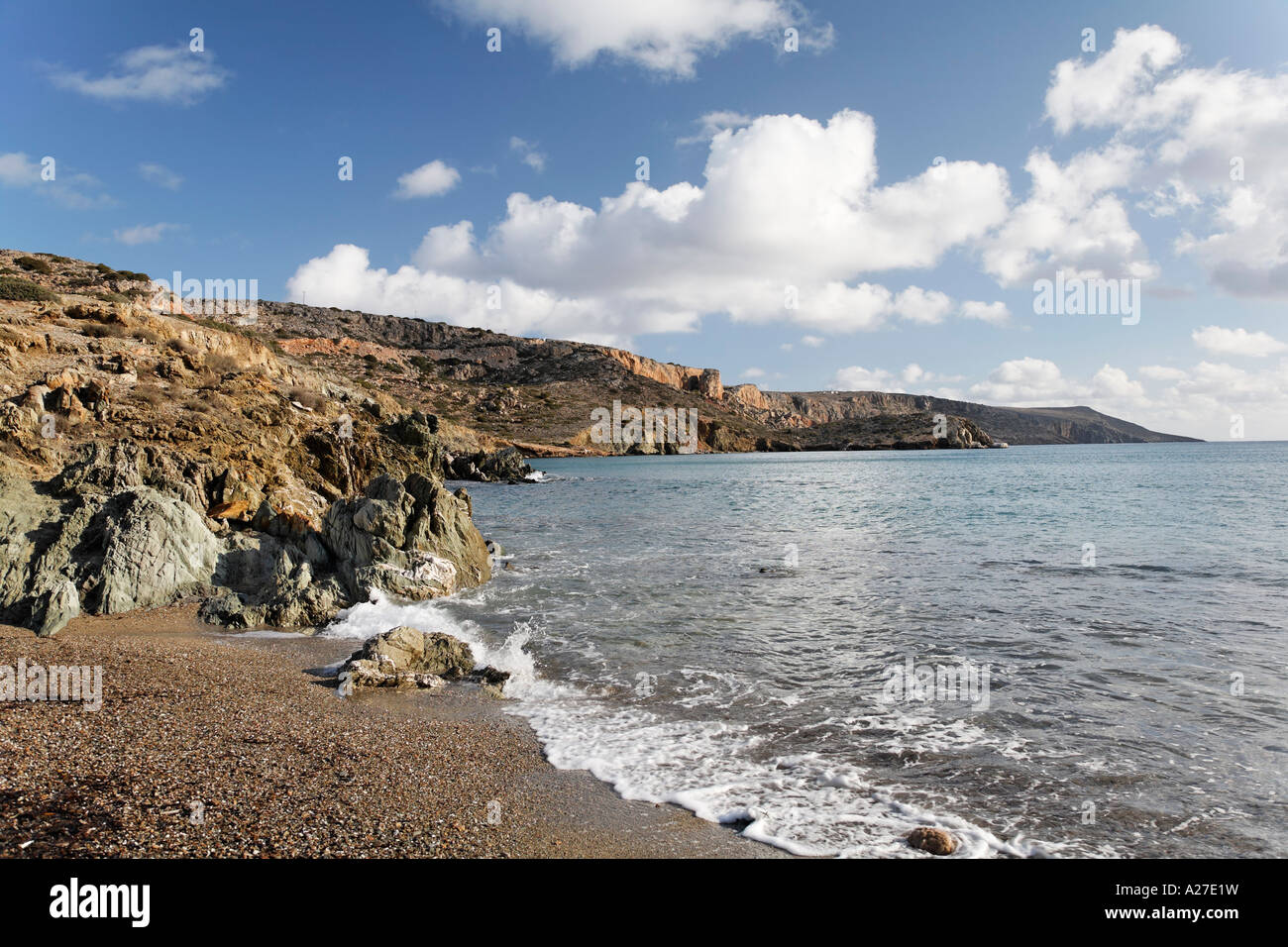 Crete greece itanos beach hi-res stock photography and images - Alamy