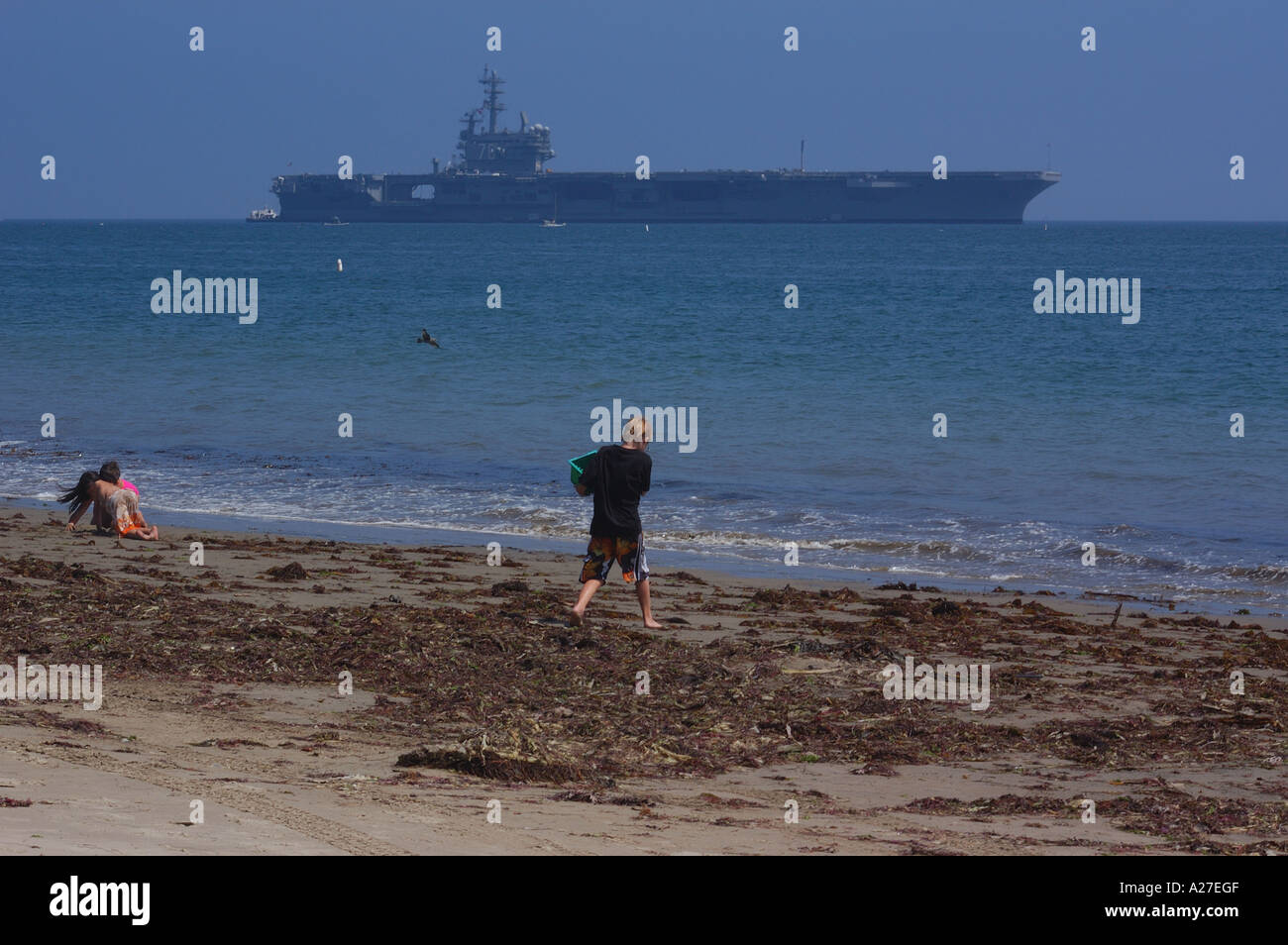 U.S.S. Ronald Reagan Stock Photo - Alamy