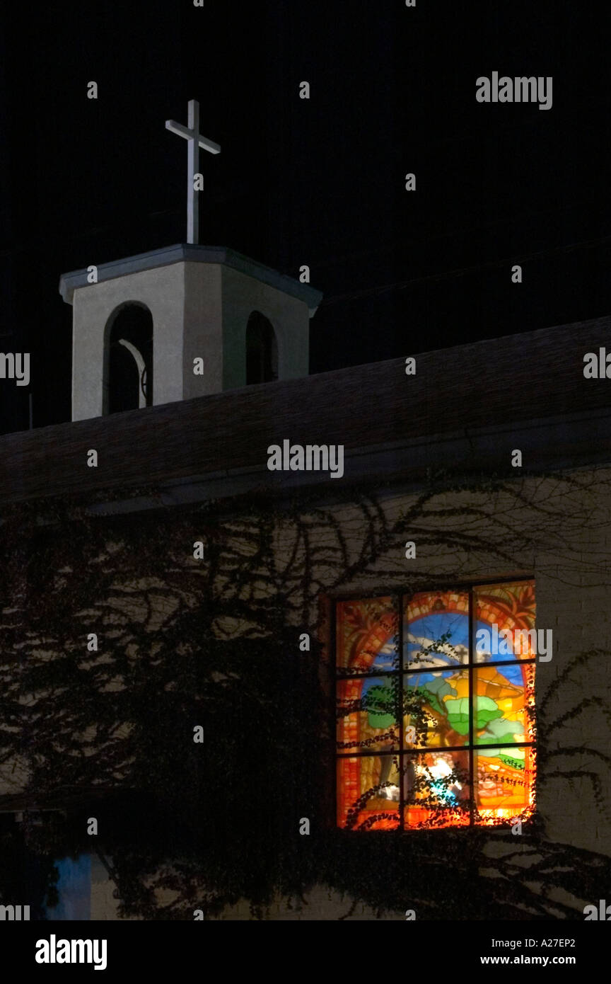 Stained glass window lutheran church hi-res stock photography and ...