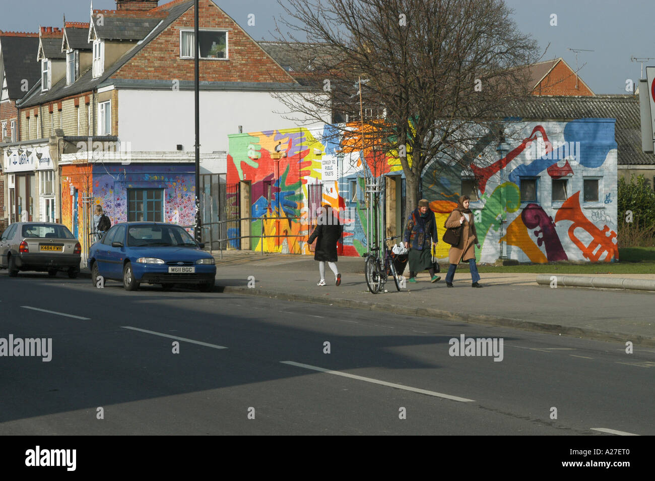 Graffiti cowley oxford road hi-res stock photography and images - Alamy