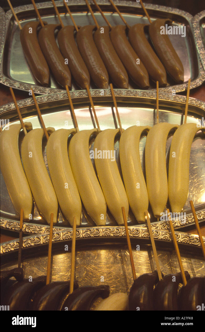 Sweet treats at the DOM fairground Hamburg Germany Stock Photo - Alamy