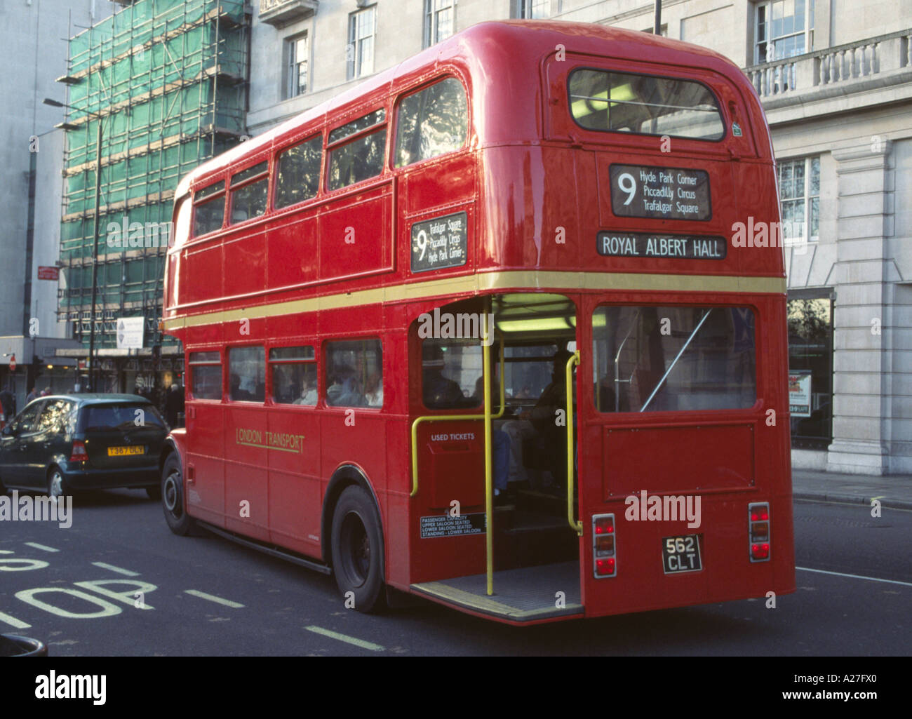 Red London Bus, on Piccadilly London England UK Stock Photo - Alamy