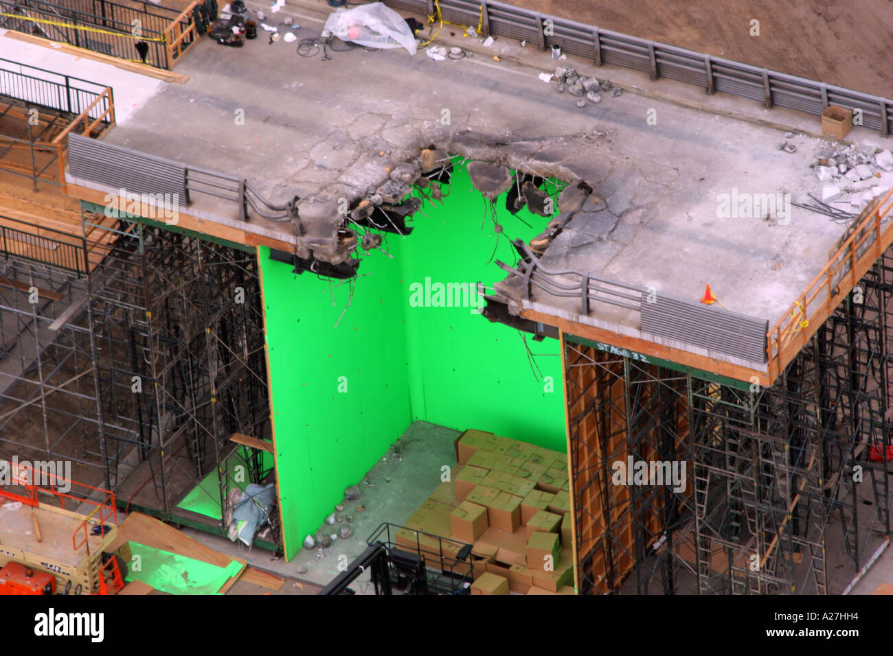 movie set Stock Photo - Alamy