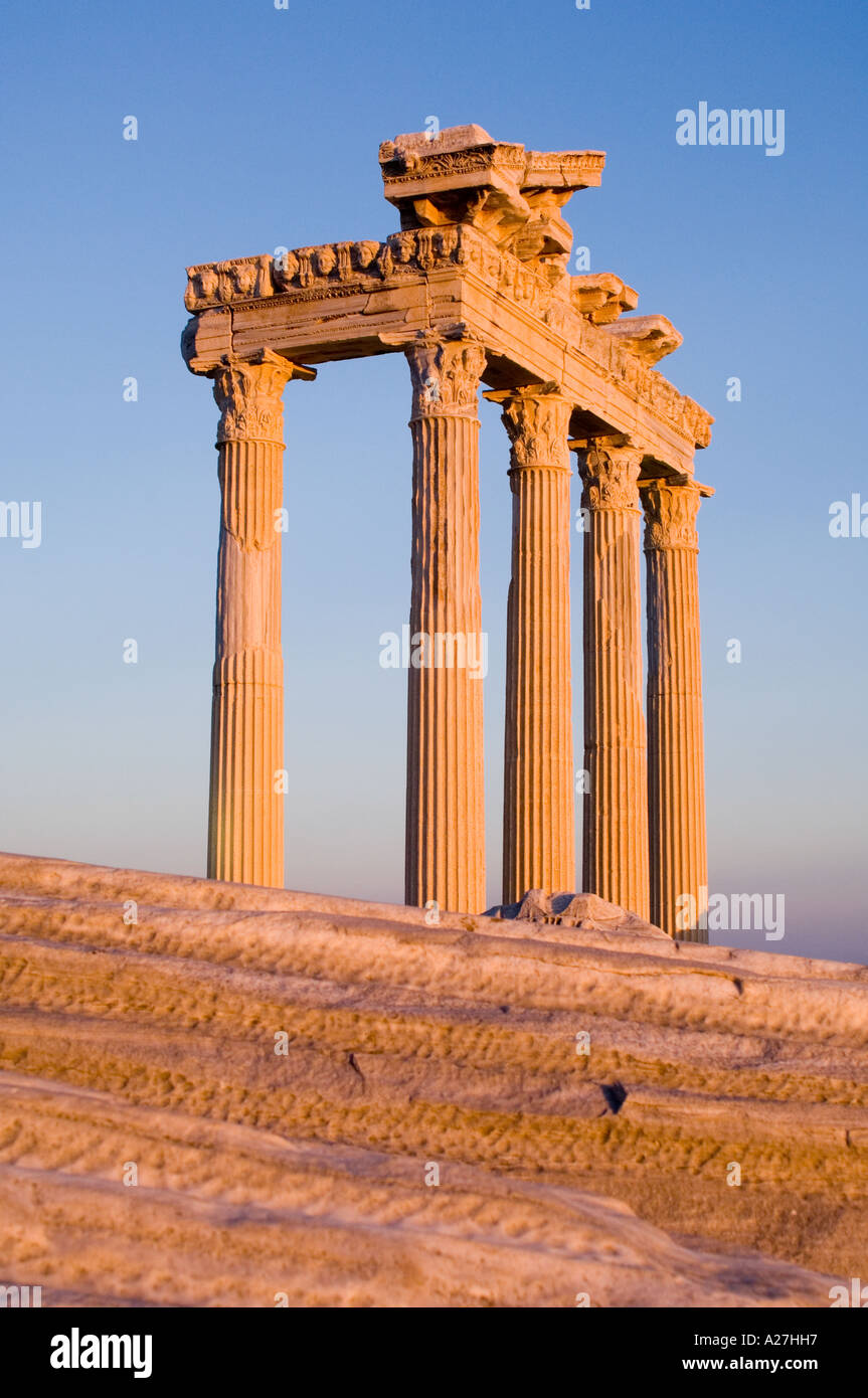 Temple apollo sunset side ancient hi-res stock photography and images ...