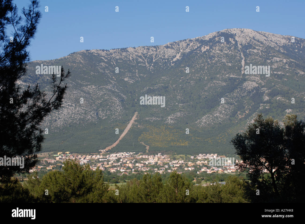 view of ovacik near oludeniz Stock Photo - Alamy