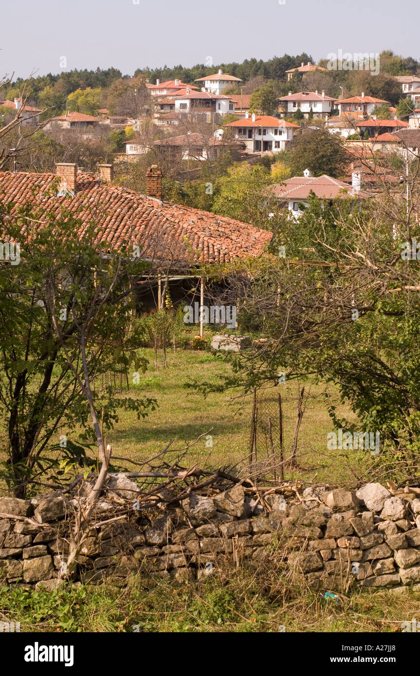 houses in village of Arbanasi near Veliko Tarnovo in Bulgaria Stock ...