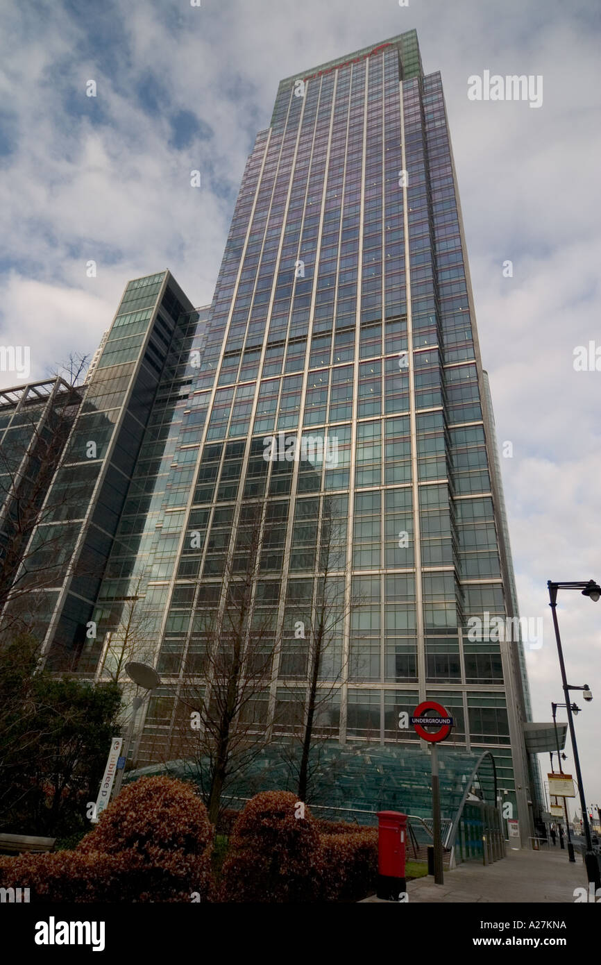Citigroup headquarters in the Canary Wharf complex Stock Photo - Alamy