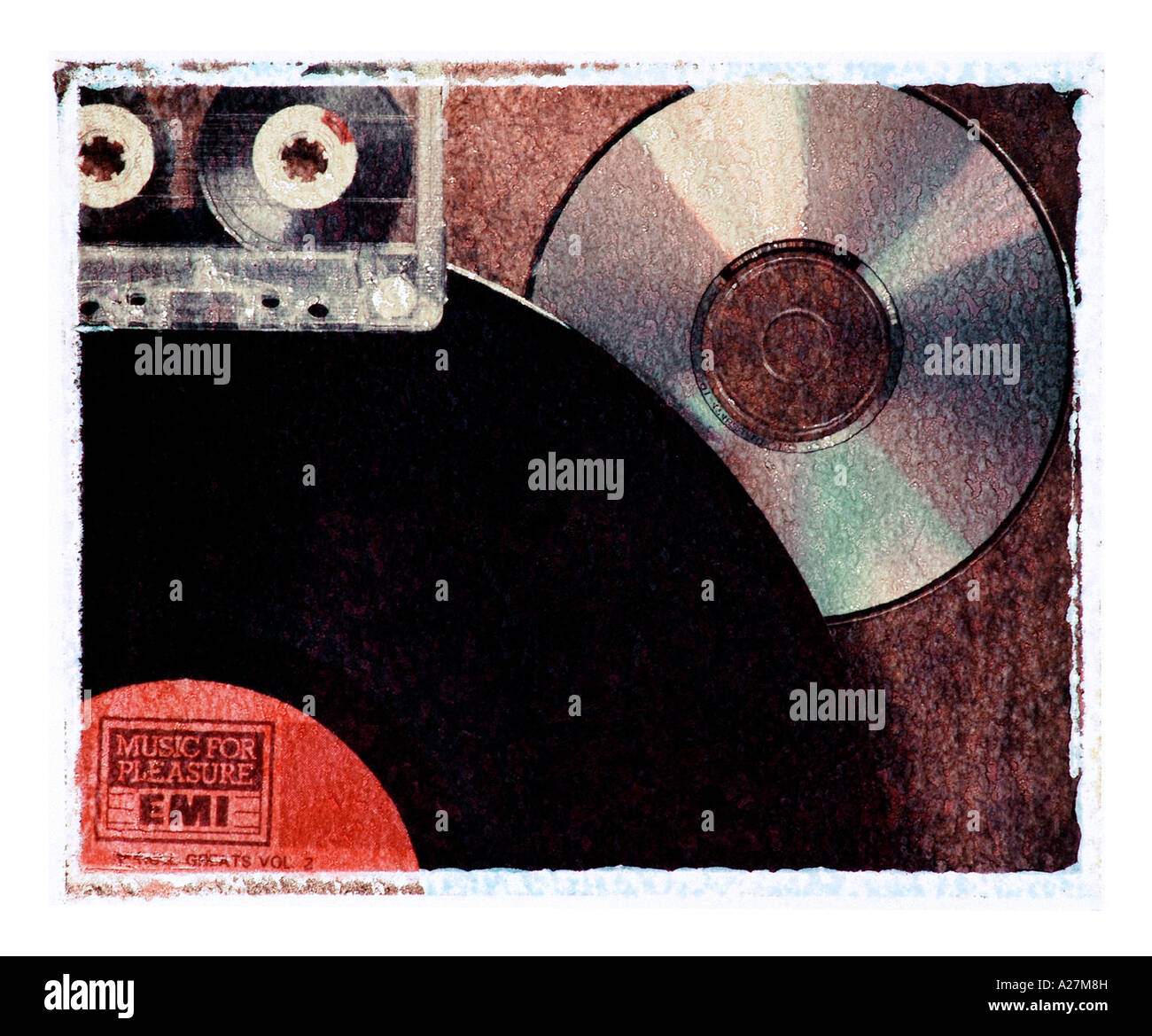 Music Tape, Record and Cd. Picture by Paddy McGuinness paddymcguinness ...