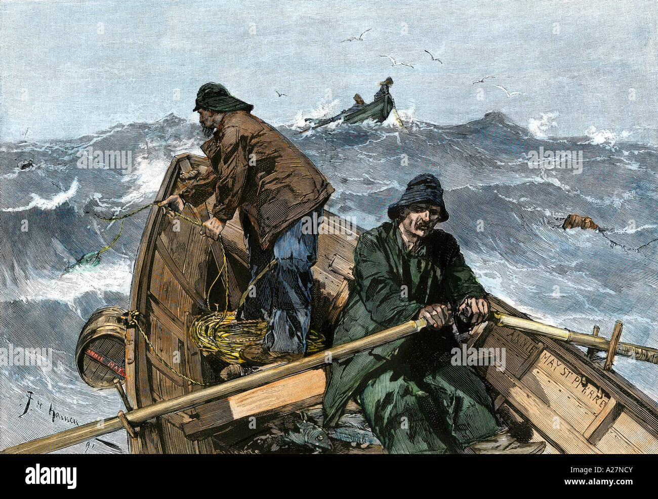 Grand banks cod fishing hi-res stock photography and images - Alamy