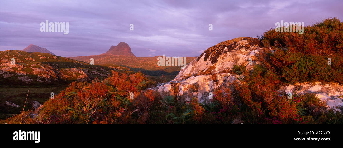Suilven sunset hi-res stock photography and images - Alamy
